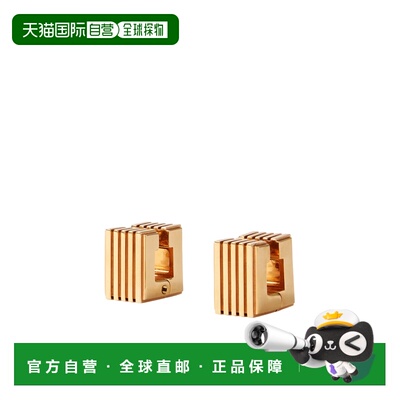 KHAITE 女士耳饰 10145006917 SS2026 金色 小号 Empire 耳环