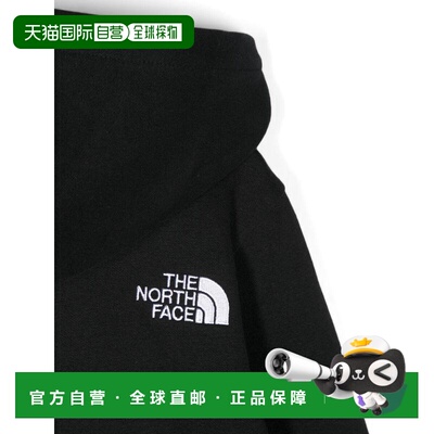 1h可退 THE NORTH FACE 男童卫衣 NF0A89HHJK3 SS2025 黑色