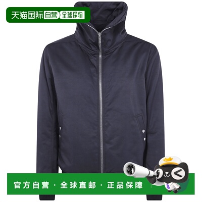 RICK OWENS 男士夹克 RU02F4751MU09 AW2026 黑色 拉链休闲夹克