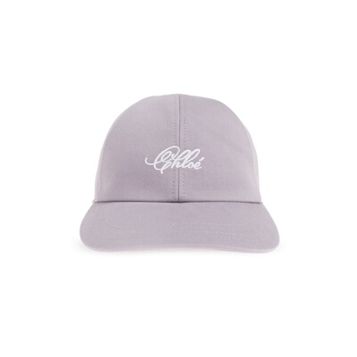 CHLOÉ 女士帽子 CH26SHC02COB510 SS2026 紫色 Baseball cap