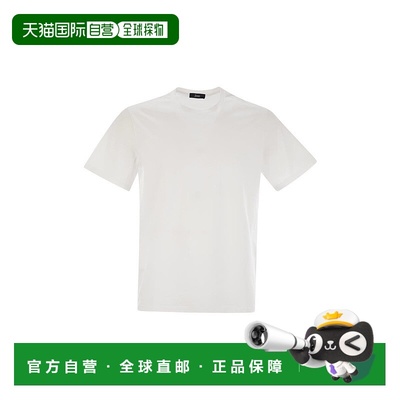 HERNO 男士T恤 JG000174U1000 CO 白色 圆领短袖T恤