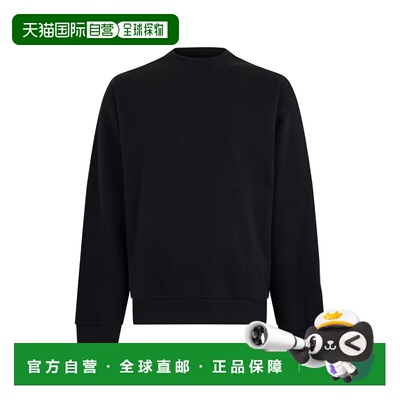 BOSS 男士卫衣 50543467001 AW2026 黑色 Cotton crew neck sweat