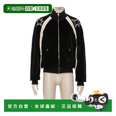 VALENTINO 男士夹克 VMF29SBB89RA SS2026 黑色 长袖休闲夹克