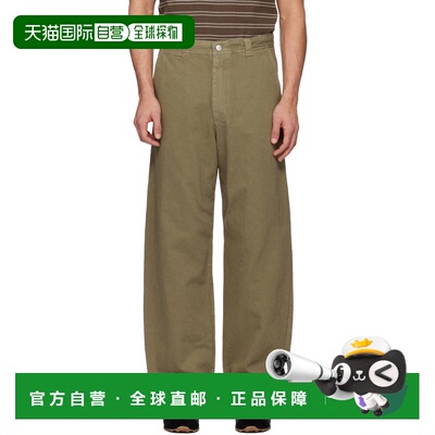 A.P.C. 男士 绿色 Chino 长裤 COGZVH08028KAEGRAYGREEN休闲裤