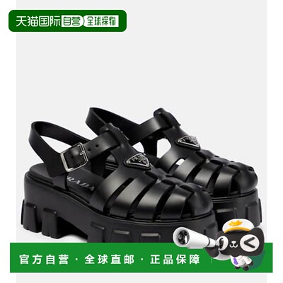 1h可退 潮奢 Prada 普拉达 女士 Monolith 防水台凉鞋