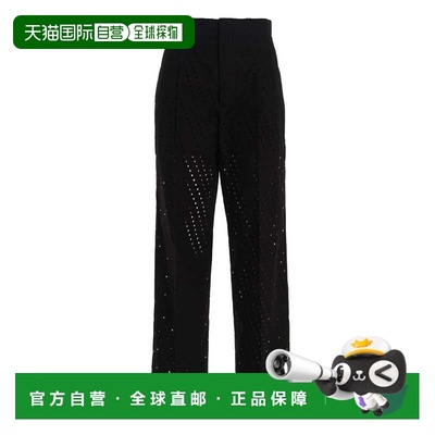 NUDE 女士休闲裤 110357209 SS2023 黑色 NUDE pleated t-shirt