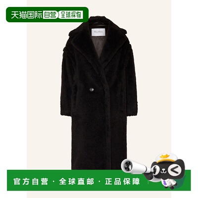 MAX MARA 女士大衣 100162310713000 CO 黑色 Faux fur coat TEDG