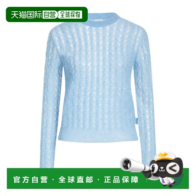 1h可退 潮奢 LOEWE 罗意威 女士 毛衣 blue蓝色 舒适时尚