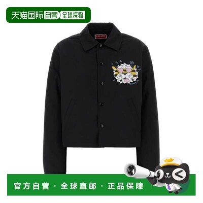 KENZO 女士外套 FG52BL2499NI99 SS2026 黑色 Black cotton blend