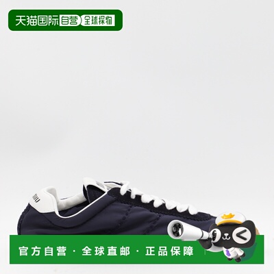 MIU MIU 女士休闲鞋 5E114EFD005D7CF0008 CO 黑色 Plume sneaker