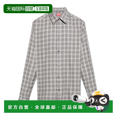 香港直邮DIESEL 男士衬衫 A162150TKAG9DTA SS202【付后1h可退】