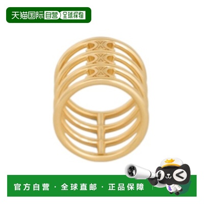 CELINE 女士手链手镯 460YB6BRA35OR SS2024 金色 徽标手链