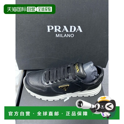 PRADA 女士运动鞋 1E921N03579NF0632 SS2025 黑色 Prax 2.0系带