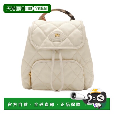 BURBERRY 女士双肩包 81236911 SS2026 花色 Horseshoe 迷你双肩