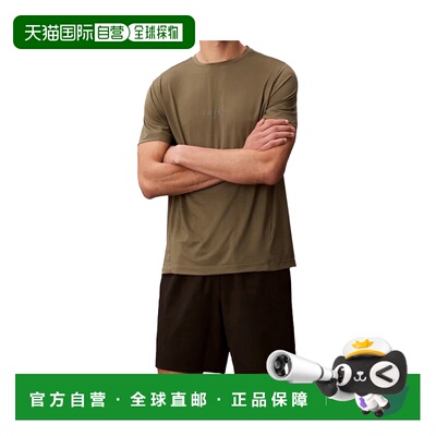 CALVIN KLEIN 男士T恤 LVGMS6K114LDY AW2025 绿色