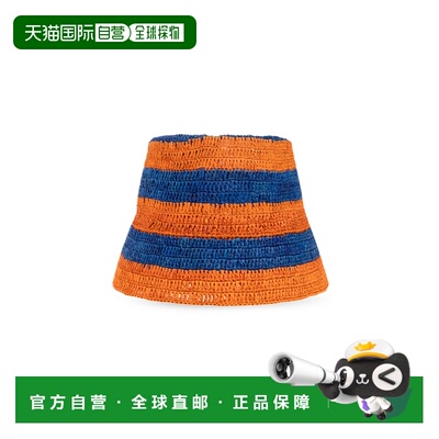 ETRO 女士帽子 WAQA0025AV786S9850 AW2025 橙色 Straw hat