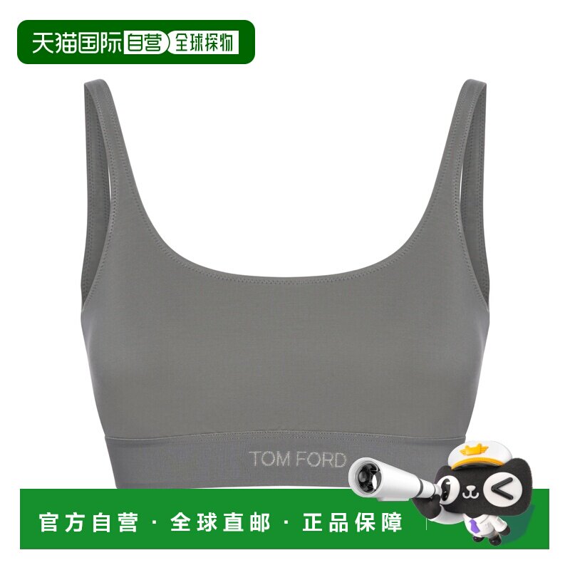 TOM FORD 女士文胸 BRJ016JEX166IG606 CO 灰色 logo细节胸罩