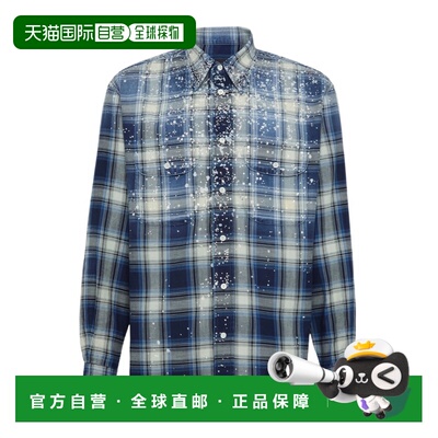 1h可退 DSQUARED2 男士衬衫 S74DM0957D35206001F AW2025
