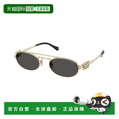 MIU MIU 女士太阳镜 MU54ZSZVN08Z CO 金色