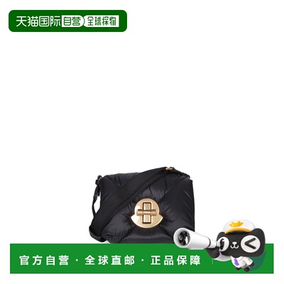 MONCLER 女士斜挎包 5L00012M4569999 AW2024 黑色 MINI PUF CROS