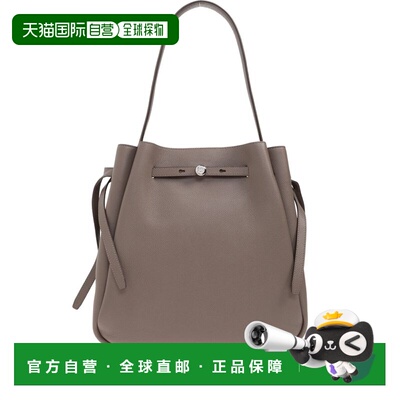 TORY BURCH 女士单肩包 179986250 SS2026 灰色 Romy Large Leath