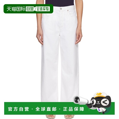 AGOLDE 女士 白色 Low Slung Baggy 牛仔裤 A9079B1183milkshake(