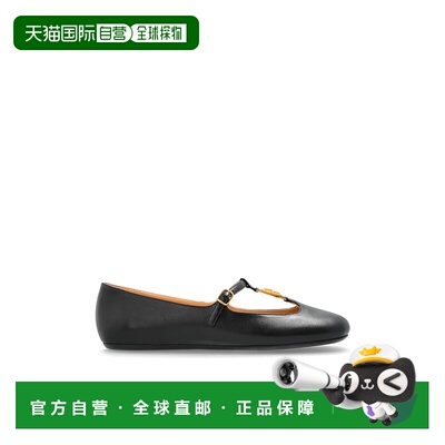 CHLOÉ 女士芭蕾乐福鞋 CH25W14XUO001 AW2025 黑色 Leonore平底芭