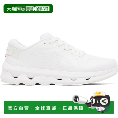 1h可退 潮奢 On 女士 白色 Cloudzone 运动鞋 3WF10071200昂跑