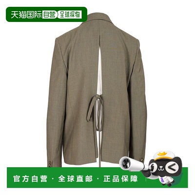 LOEWE 女士西服 S359Y03XA54160 SS2026 绿色 TAILORED JACKET