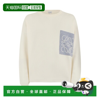 LOEWE 男士针织衫 H526Y14KLS2145 CO 浅棕色 Anagram Cotton Ble