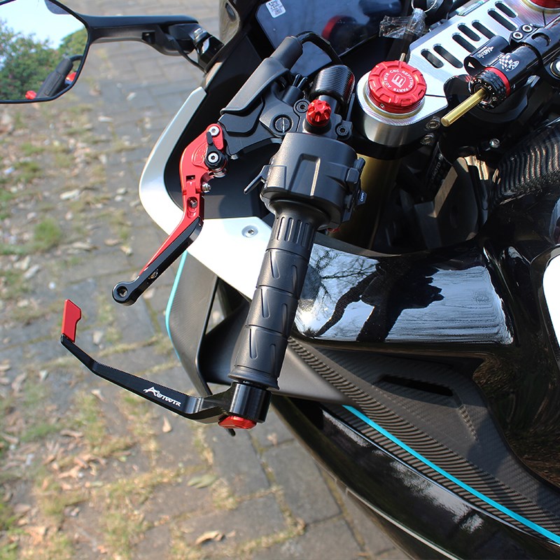 适用维多b利亚Sixties150Si 250Si 300i改装牛角护手 刹车护弓