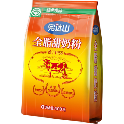 完达山全脂甜奶粉青少年学生