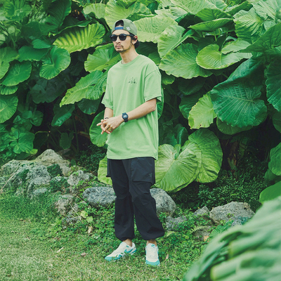 日本IFC×LEFTY ART CROSS ROD TEE路亚休闲穿搭T恤IFSS25-034