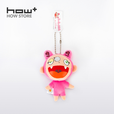 howstore村上隆可爱挂件毛绒玩具