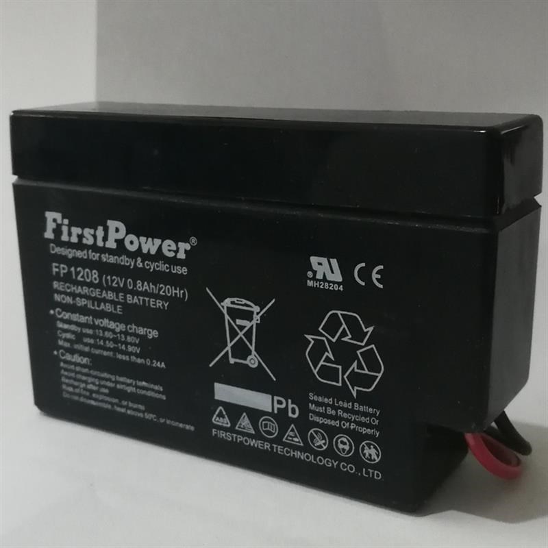 FirstPower() 铅酸蓄电池 FP120E8(12V0.8AH) 仪表仪器蓄电池