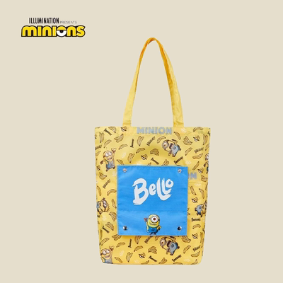 小黄人折叠购物袋 MN-BZD001 女生可爱时尚便携适用高颜值大容量