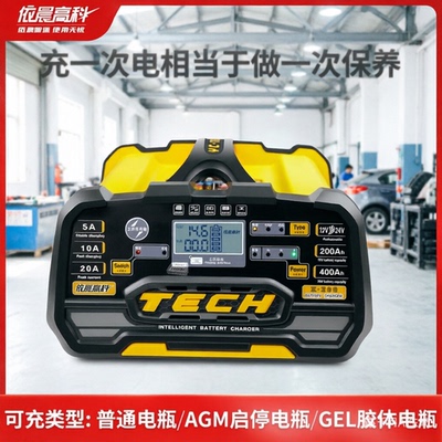 依晨高科12伏24v蓄电池充电器