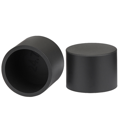 耐高温圆形软硅胶套圆管保护套