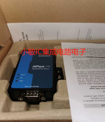 全新原装MOXA NPort5130 摩莎 1口RS422 485 串口服务器