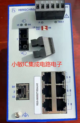 赫斯曼交换机 RS20-0800S2T1SDAUHC 百兆单模1光7电