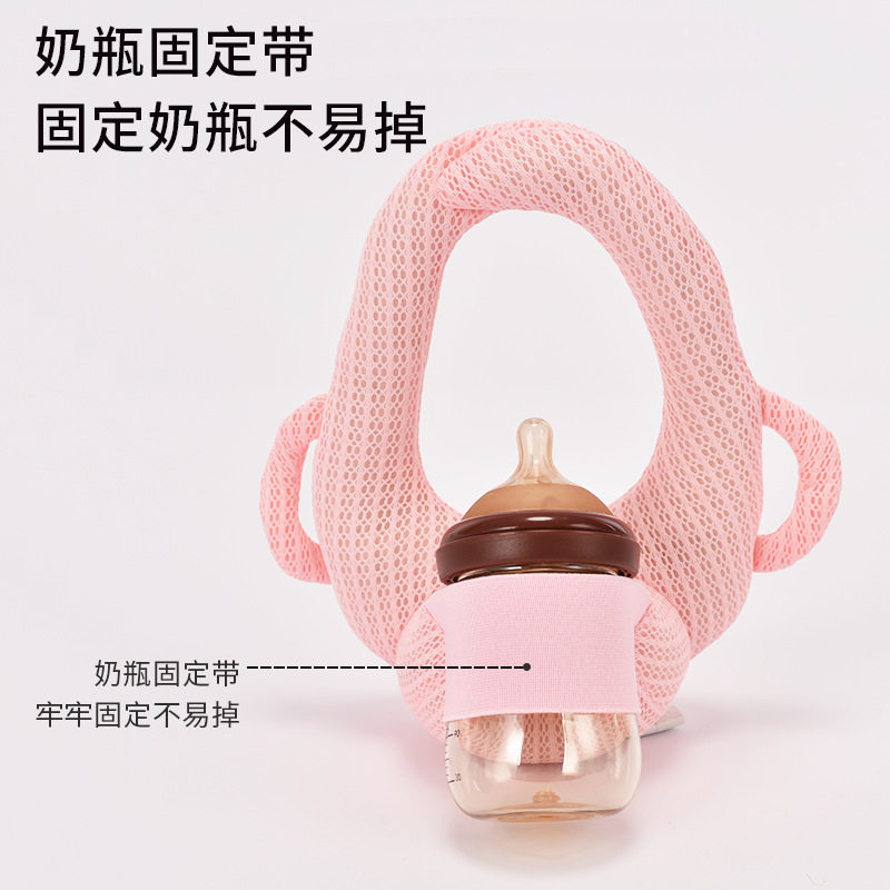宝宝喂奶枕解放双手环抱式哺乳枕婴幼儿多功能枕躺着吃奶固定支架