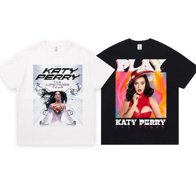 katy perry凯蒂佩里水果姐演唱会应援周边衣服同款短袖t恤纯棉