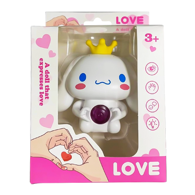 会说iloveyou的公仔牵手发光玩具