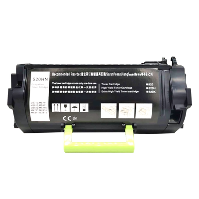 适用利盟ms710粉盒 ms711硒鼓 ms810dn ms811dn ms812dn粉盒硒鼓墨盒 52d3h0e 523he墨粉仓 ms710dn粉盒硒鼓
