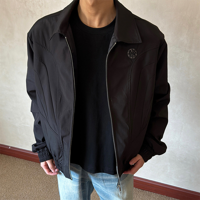 布老哥Blog百搭飞行夹克外套W645