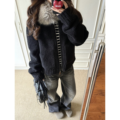 【优质现货】美式慵懒羊羔毛外套