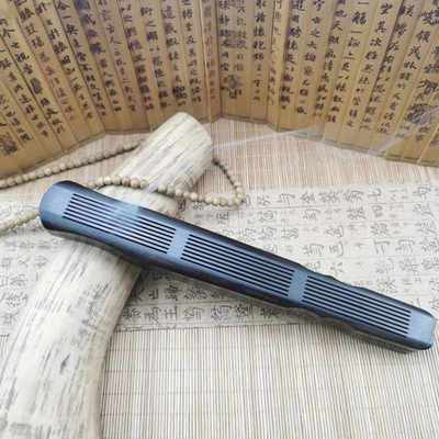 室内家用简约古琴款紫香熏线檀香炉桌面摆件中式木质竹木熏香香盒