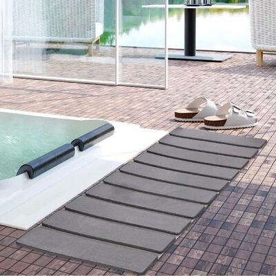 Stone Bath Mat Sturdy Multifunctional Absorbent for