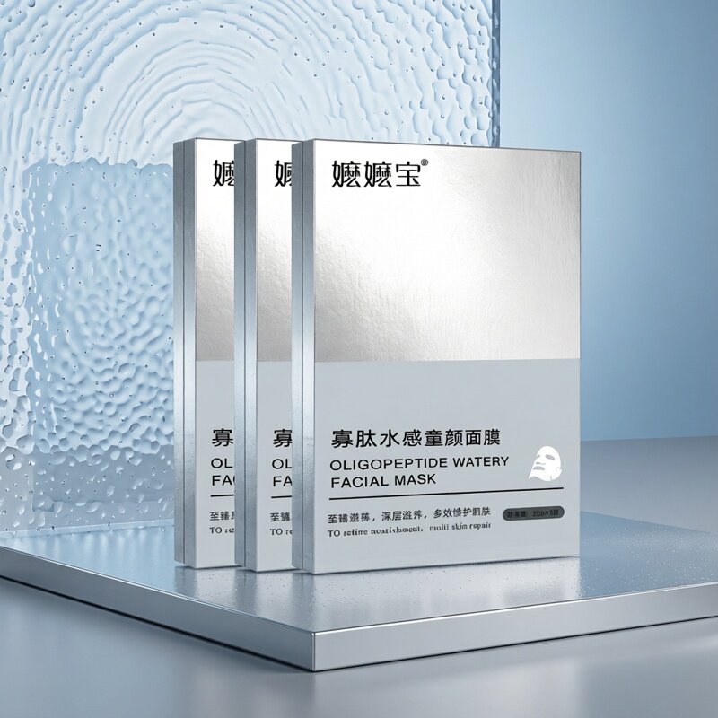 嬷嬷宝面膜么么宝寡肽水感童颜深层保湿滋润曼瑜天雅美容店正品