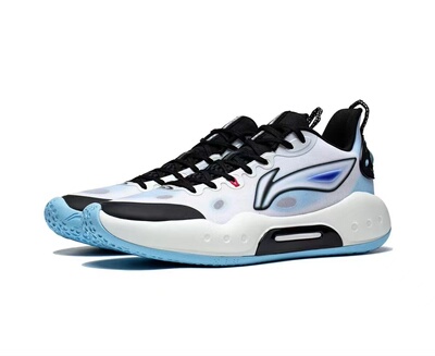 李宁驭帅TEAM男子反光回弹篮球场地鞋ABPT039-1